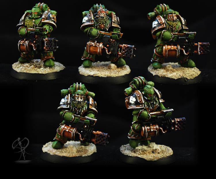 Devastator, Forge World, Heavy Flamer, Horus Heresy, Non-Metallic Metal, Salamanders, Warhammer ...